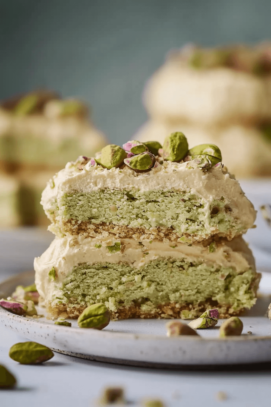 Pistachio Dacquoise Recipe – A French Dessert with Nutty Meringue