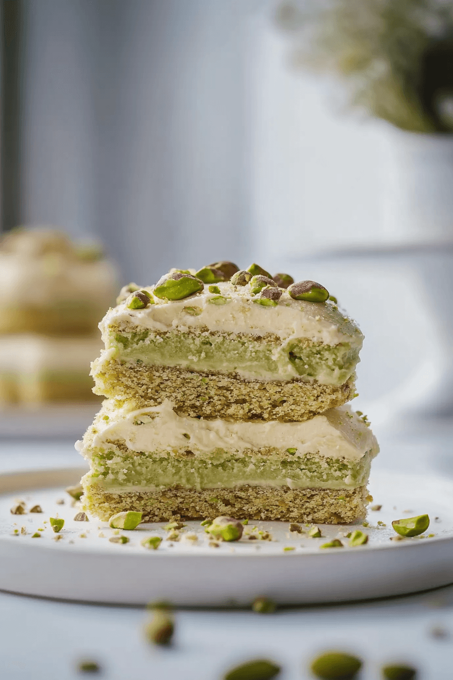 Pistachio Dacquoise Recipe – A French Dessert with Nutty Meringue