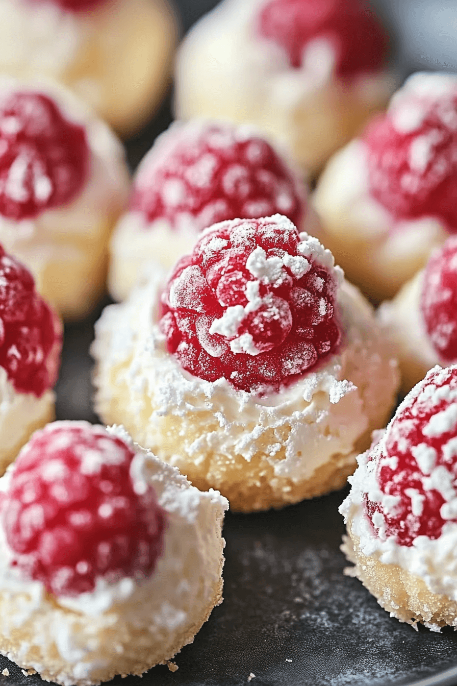 Delicious Raspberry Cream Cheese Bites – An Easy, Elegant Dessert