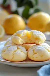 Stuffed Lemon Cookies | Easy, Tangy, and Creamy Recipe